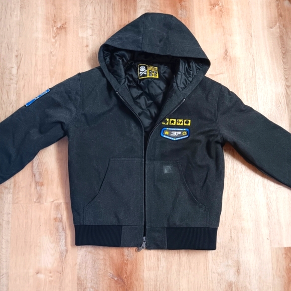 BROKEN PLANET | Jackets & Coats | Broken Planet Black Heavy Duty Hooded ...